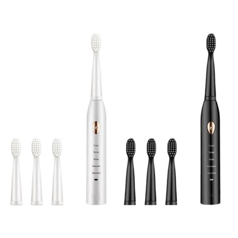 Acoustic Wave Electric Toothbrush Rechargeable Waterproof Electric