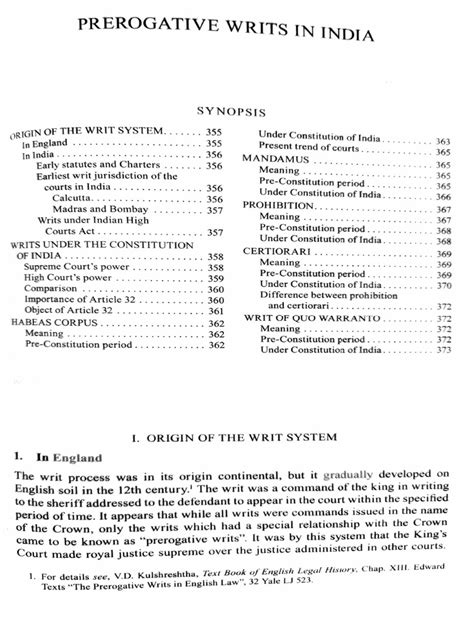 Writs Pdf Writ Certiorari