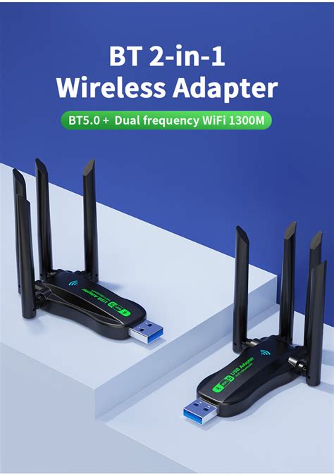 Kebidumei Antennas Mbps Wifi Usb Adapter G Ghz Dual Band Wifi Dongle Wireless