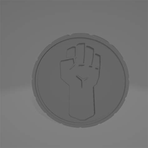3d Printable Monk Token By Hogans Heroic Hoard