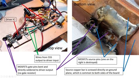 Electric Moped PWM MOSFETs Failure Electrical Engineering Stack Exchange