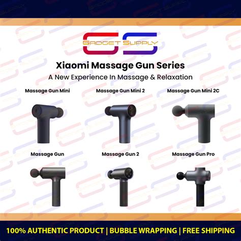 Xiaomi Massage Gun 2 / Massage Gun Pro / Massage Gun Mini 2 [Portable ...