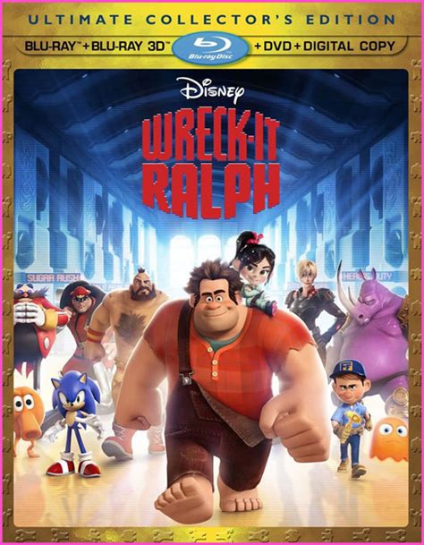 Wreck It Ralph Dvdblu Ray Combo Pack Wreckitralph Disneyozevent