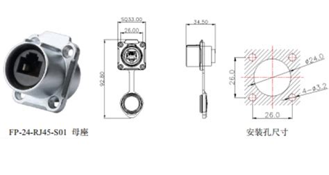 Ip Waterproof Dual Rj Female Cat Stp Shield Connector Outdoor Rated For Ethernet Lan