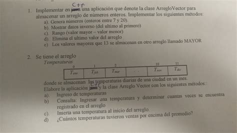 Dev C Crear una clase para almacenar un arreglo de números enteros