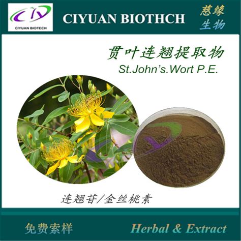 贯叶连翘提取物 金丝桃素0 3 慈缘生物 陕西西安 食品商务网