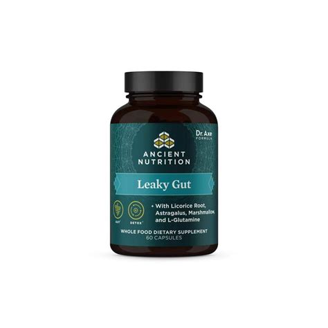 Gut Health Supplement By Ancient Nutrition Leaky Gut Capsule