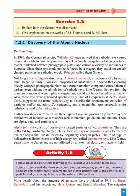 Ethiopia Learning Chemistry Grade 9 Page 16 In English