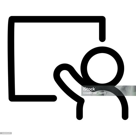 교육 아이콘 얇은 선 스타일 벡터 일러스트 레이 션 그래픽 디자인 고립 색상에 대한 스톡 벡터 아트 및 기타 이미지 고립