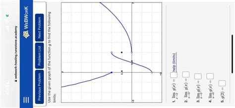 Solved A Webwork Nestone Academy Webwork Use The