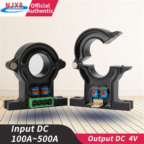Split Core Hall Effect Current Sensor Bsq06dt Dc 100a 200a 300a 400a