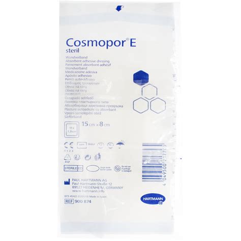 Повязка медицинская Cosmopor E (Космопор) пластырная послеоперационная ...