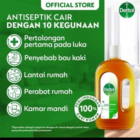 Jual Detol Antiseptik Liquid 5 Liter Dirigen Galon Detol