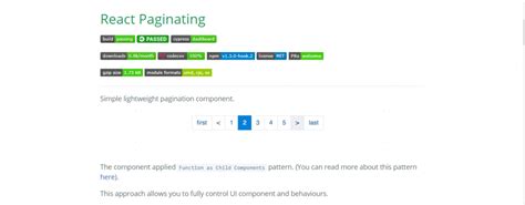 React Pagination Component Libraries And Examples OnAirCode