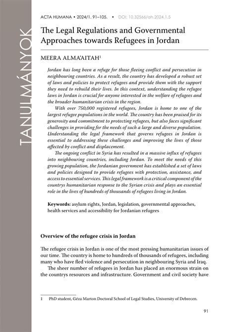 Pdf The Legal Regulations And Governmental Approaches Towards