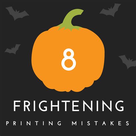 8 Frightening Printing Mistakes Advocate Marketing And Print
