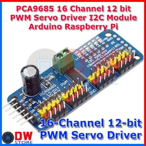Jual Pca Driver Servo Motor I C Channel Bit Pca Module