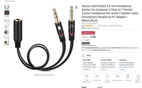 When I Use Audio Splitter I Cant Hear Left Right Separately And Mic