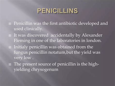 Beta Lactam Antibiotics Ppt
