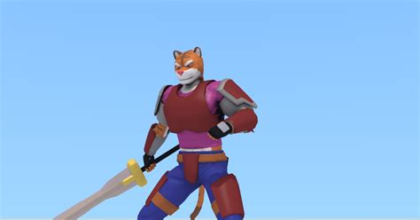 獣人 3dモデル虎獣人 フロスト・バイトのイラスト Pixiv