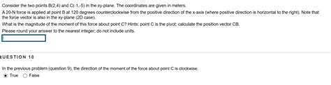 Solved Consider The Two Points B And C In The Chegg