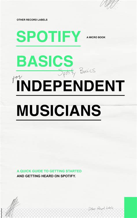 Spotify Basics For Independent Musicians The Indie Music Business
