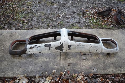 1970 1973 Firebird Nose Header Panel Front Bumper Grille Pontiac Origi Fatmans Garage Llc