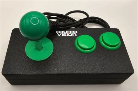 Colecovision Console And Colecovision Adam Arcade Joystick Sanwa Style