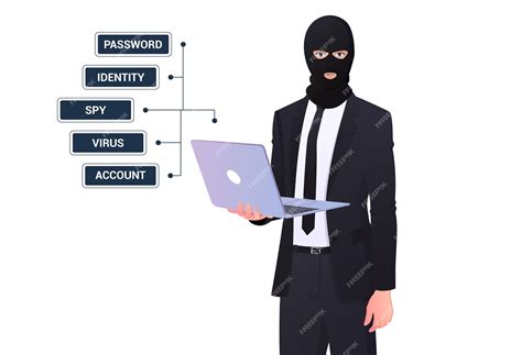 Premium Vector Hacker Concept Illustration