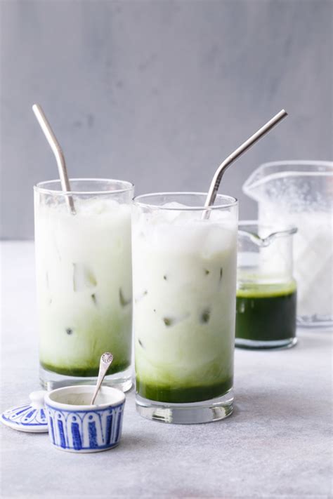 Sakura Iced Matcha Latte Love And Olive Oil