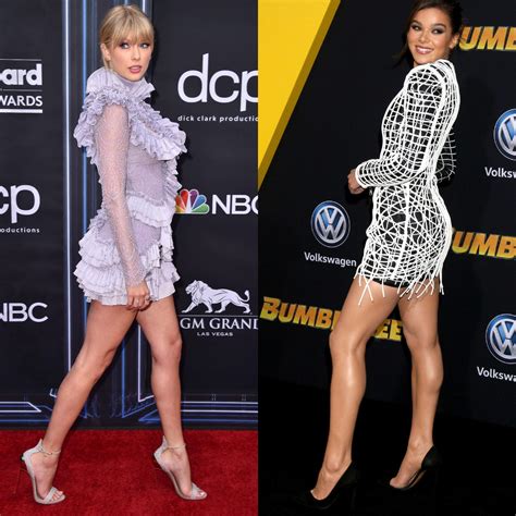 Legs Taylor Swift Vs Hailee Steinfeld Rcelebbattles