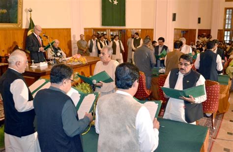 Lean Participatory Balochistan Cabinet Sworn In