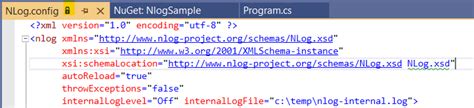 Net How To Unlock NLog Config On Visual Studio 2019 Stack Overflow