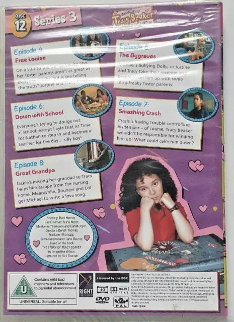 The Story Of Tracy Beaker Bbc Dvd Collection Disc 12 Series 3 2002 New