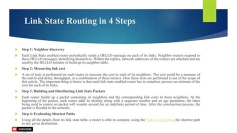 Ospf Open Shortest Path First Protocol Full Details Pptx