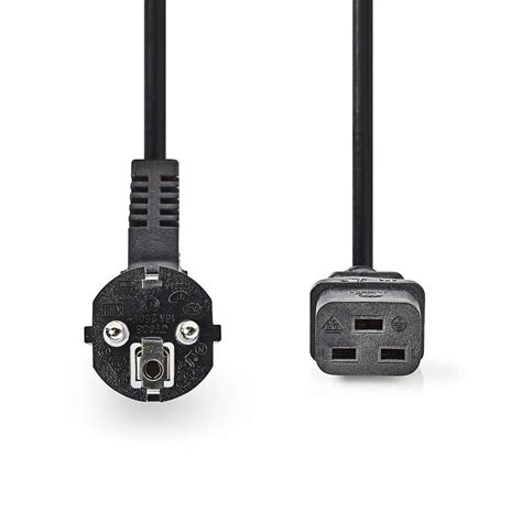 Кабел со Конектори Pcgp10300bk20 Power Cable Iec 320 C19 Најголема онлајн продавница во