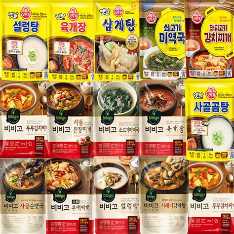 오뚜기 사골곰탕 350g 외 34종 국 탕 찌개 간편 즉석 국 티몬