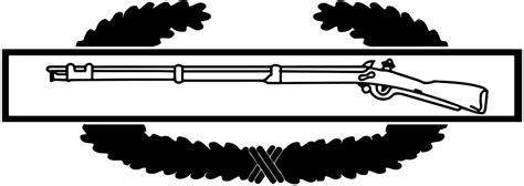 Combat Infantry Badge Tattoo