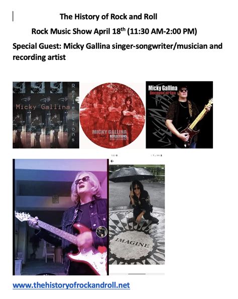Guests To The Show 2022 The History Of Rock And Roll Radio Show