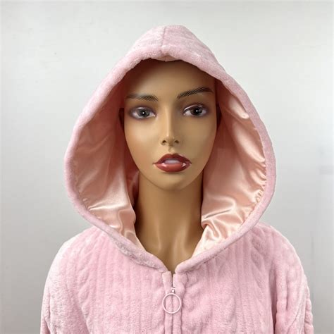 Fleece Lined Satin Robe Etsy