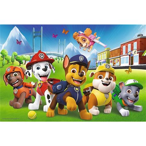 Dėlionė TREFL PAW PATROL Šuniukai patruliai prie kalnų 60vnt