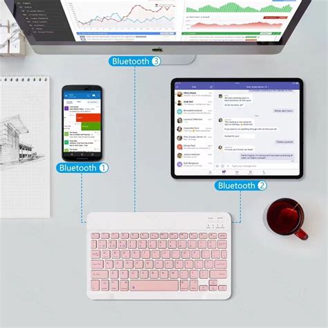 แป้นภาษาไทย Keyboard คีย์บอร์ดบลูทูธ ไร้สาย Ipad Iphone แท็บเล็ต