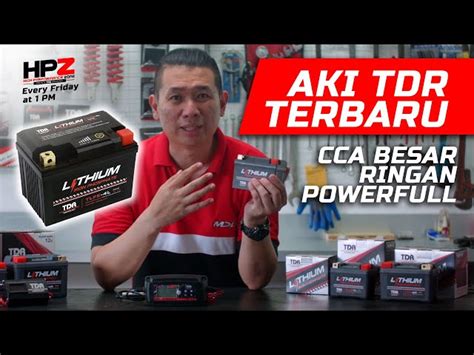 Aki Lithium Terjangkau Untuk Pengganti Motor Kalian Tdr Lithium Iron Phosphate Tlfe 4l