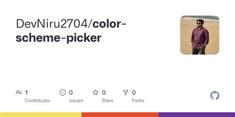 Github Devniru2704 Color Scheme Picker