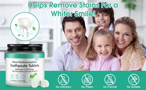 150 Tablets Toothpaste Tablets Chewable Flouride Free