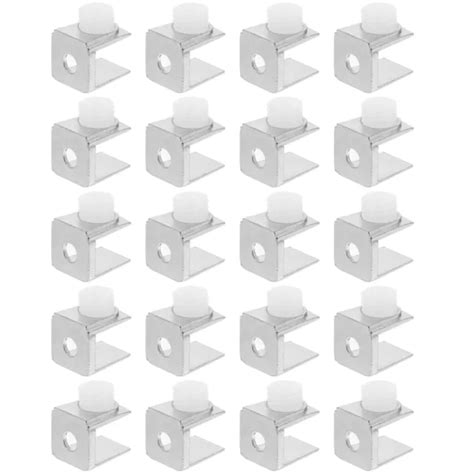 20 PEZZI MORSETTI Per Ringhiera In Vetro Per Scale Morsetti Di