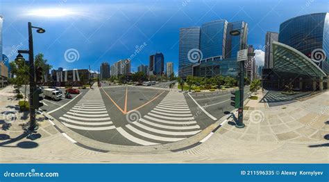 Manila La Capital De Filipinas Con Rascacielos Realidad Virtual 360