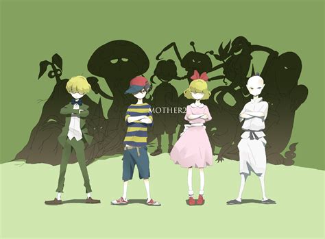 Ness Paula Jeff Andonuts Poo And Porky Minch Mother And 1 More