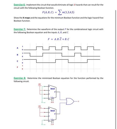 Solved Exercise 6 Implement The Circuit That Would Chegg
