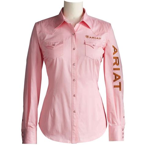 Ariat Womens Team Ariat Long Sleeve Shirts Long Sleeve Shirts